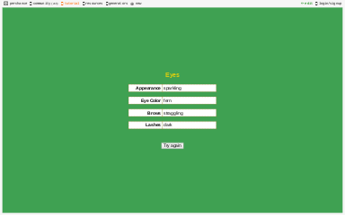 Eyes ― Perchance Generator