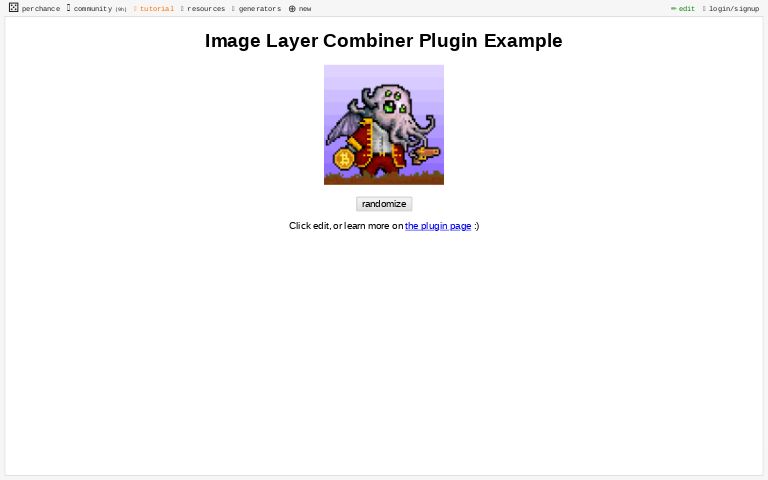 Image Layer Combiner Plugin Example