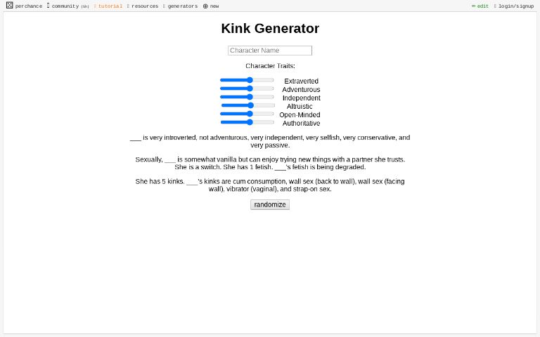 Kink Generator