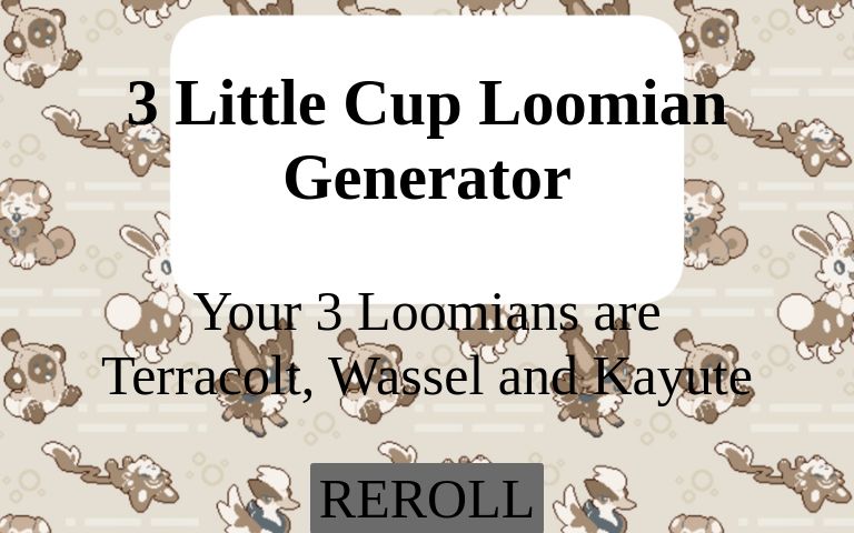 F13fqf4fg6 ― Perchance Generator