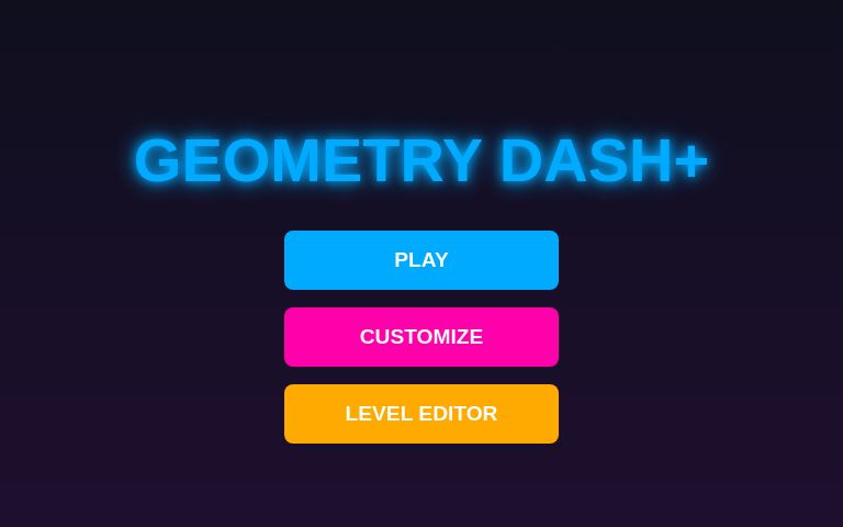 GEOMETRY DASH+ ― Perchance Generator