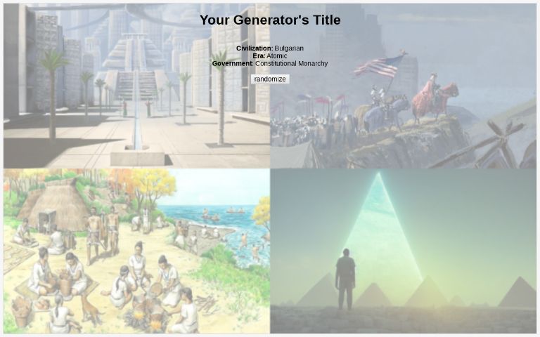 Minimal ― Perchance Generator