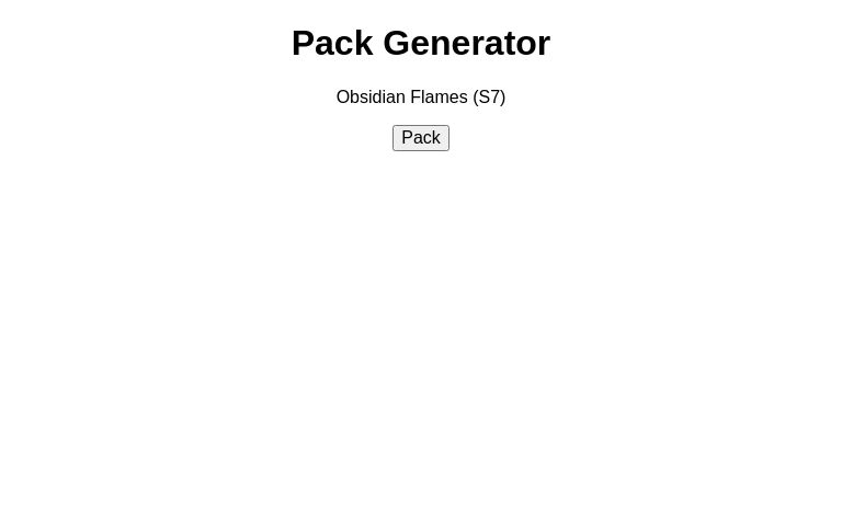 Pack Generator
