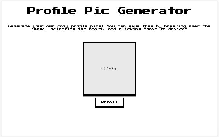 Profile Pic Generator