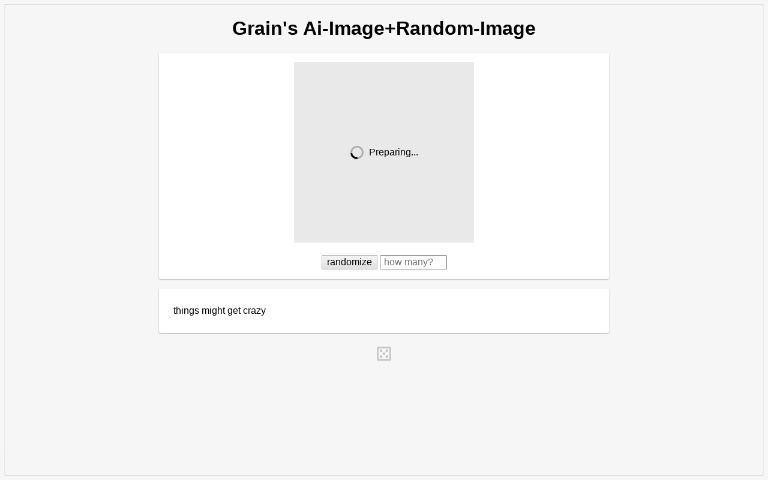 Grain's Ai-Image+Random-Image ― Perchance Generator