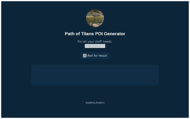 Path of Titans POI Generator