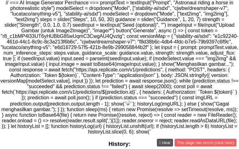 Minimal ― Perchance Generator
