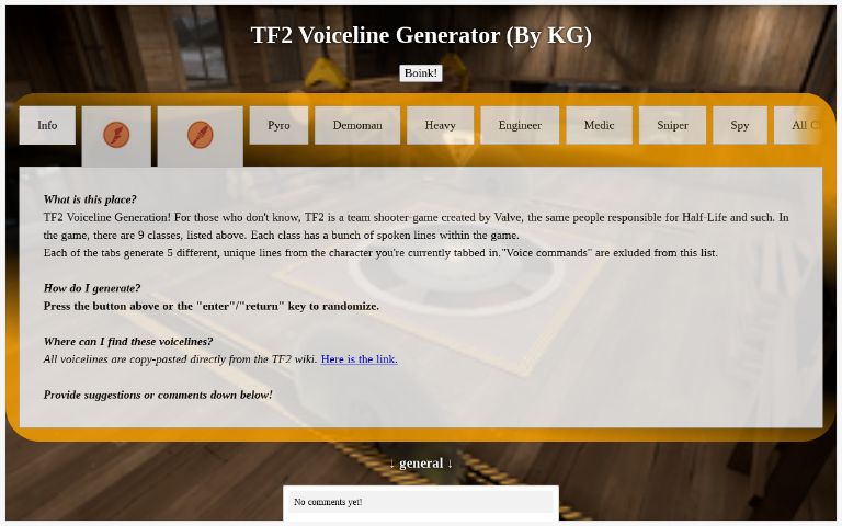 TF2 Voiceline Generator
