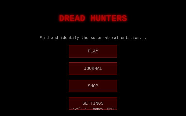 DREAD HUNTERS ― Perchance Generator