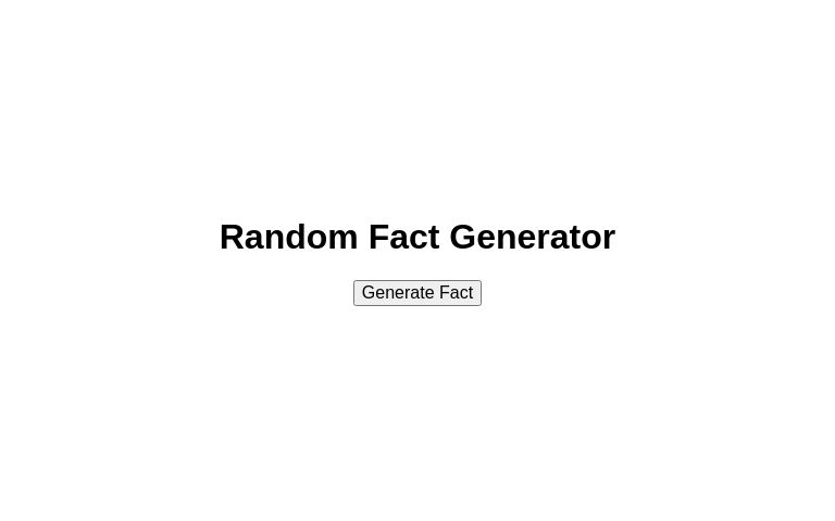Random Fact Generator