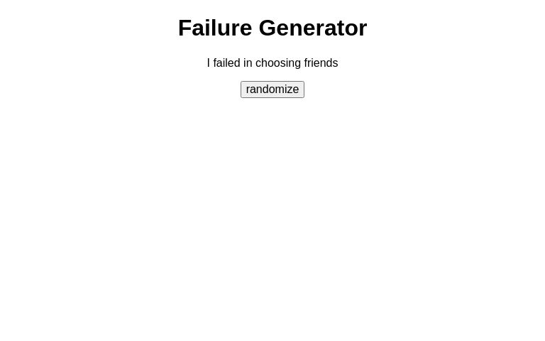 Failure Generator