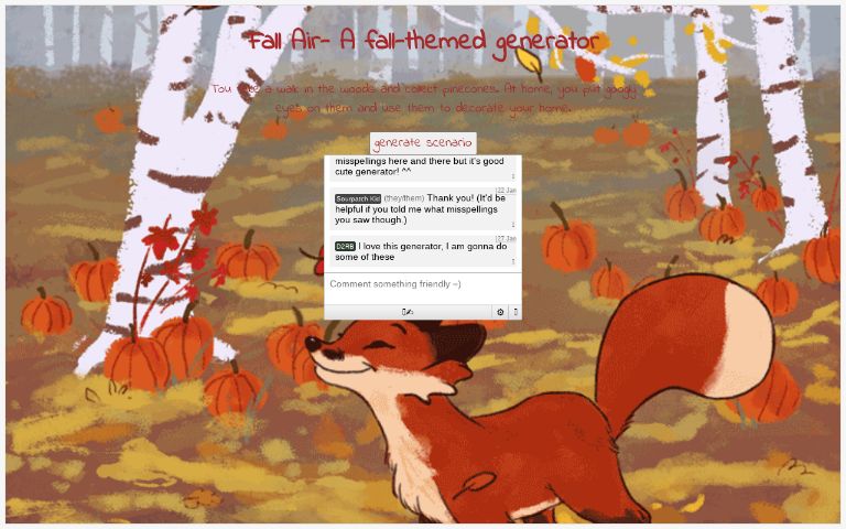Fall Air- A fall-themed generator