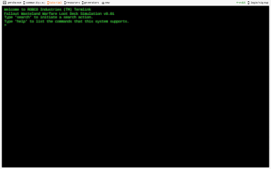 Interative Terminal Template ― Perchance Generator