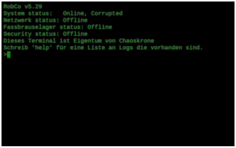 Fallout Terminal ― Perchance Generator