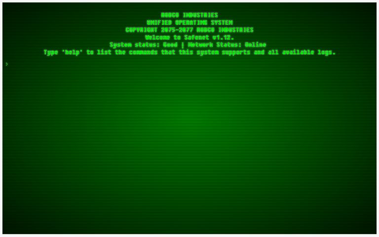 RobCo Terminal ― Perchance Generator