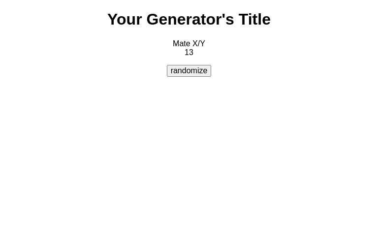 Family Tree Adding ― Perchance Generator