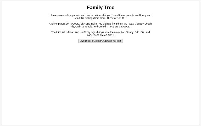 Family Tree ― Perchance Generator