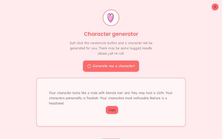 fantasy-character-prompt-generator