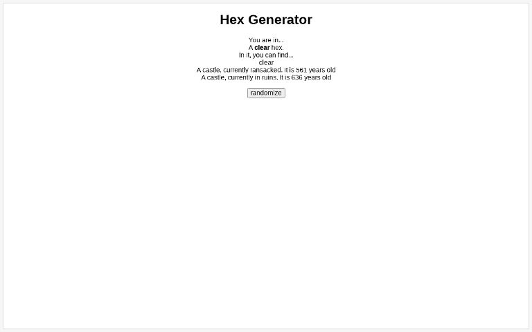Hex Generator