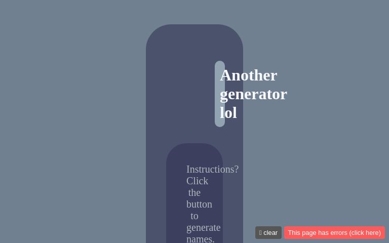 Another generator lol