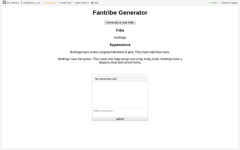 Fantribe Generator