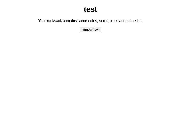 test ― Perchance Generator