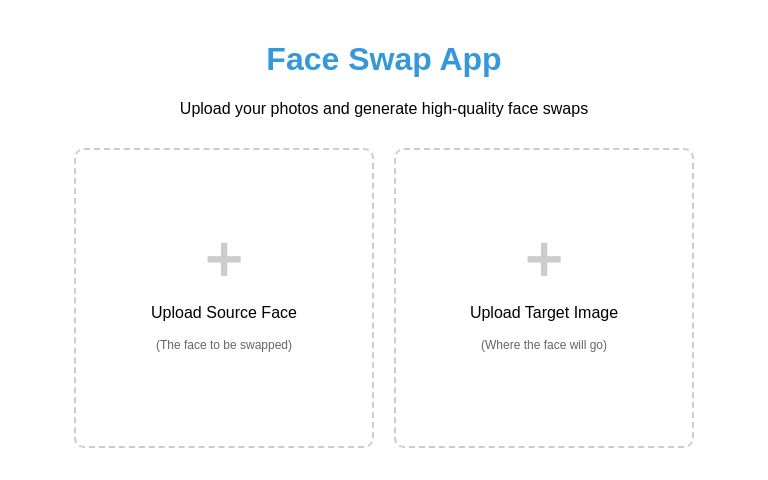 Face Swap App ― Perchance Generator