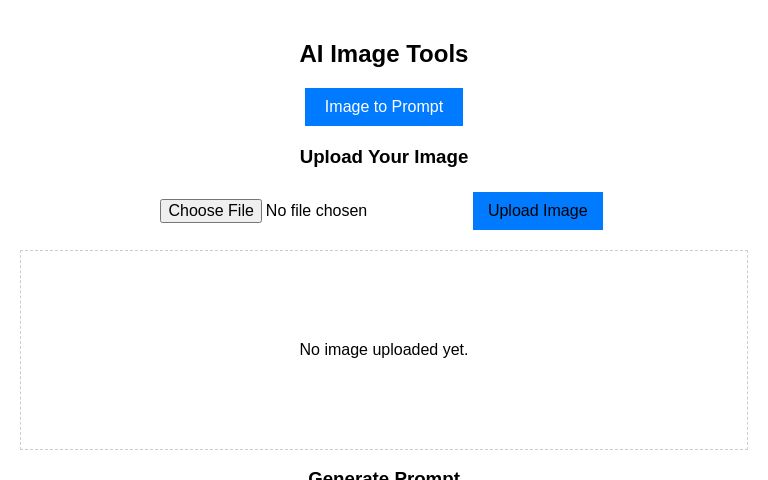 AI Image Tools ― Perchance Generator