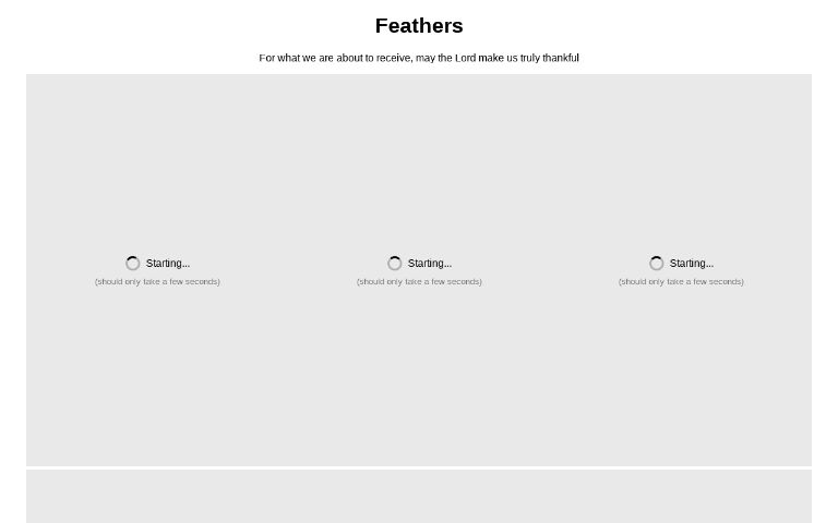 Feathers ― Perchance Generator