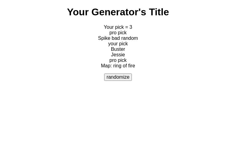 Fehgs21ykh ― Perchance Generator