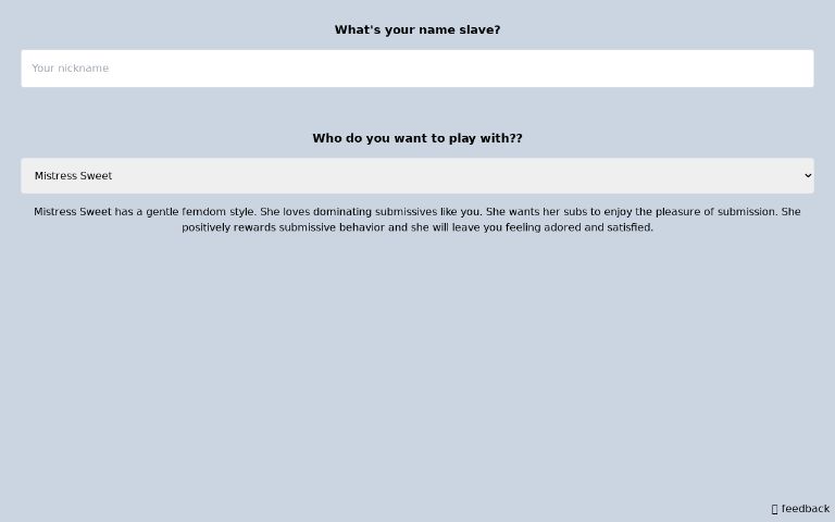 Femdom Task Generator