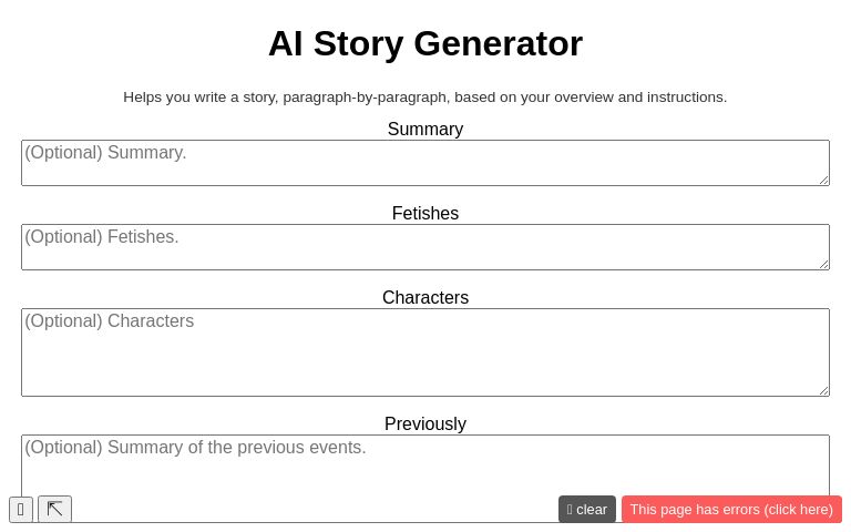 fetish-ai-gen2 ― Perchance Generator