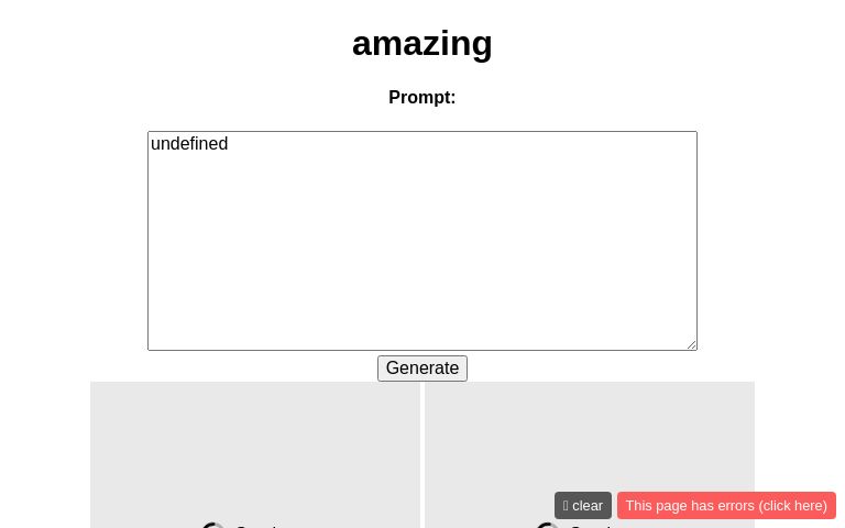 amazing ― Perchance Generator