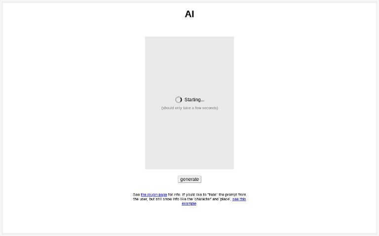 AI ― Perchance Generator