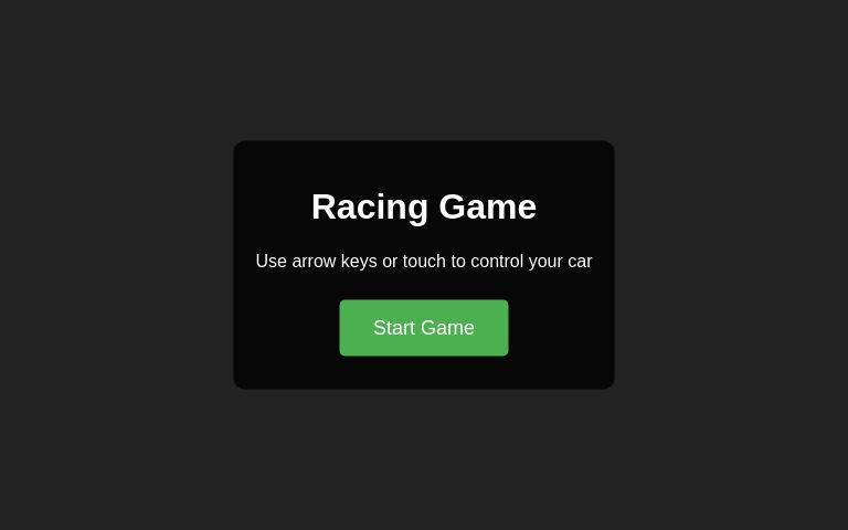 Racing Game ― Perchance Generator