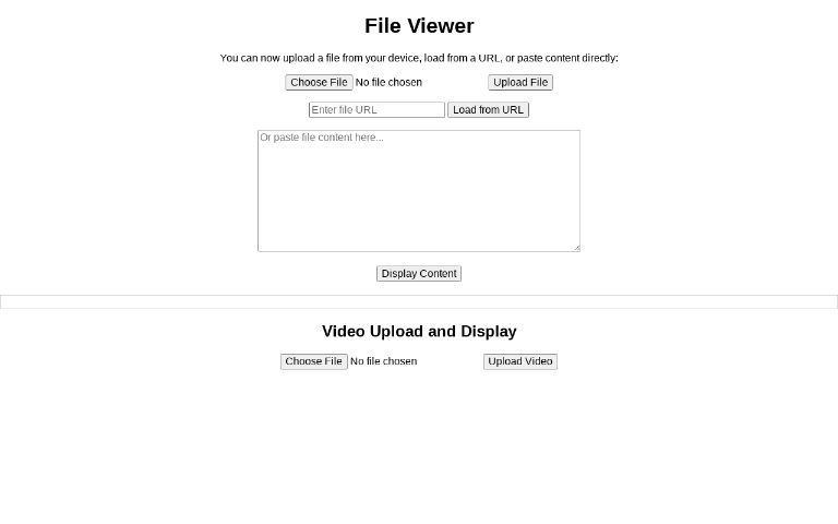File Viewer ― Perchance Generator