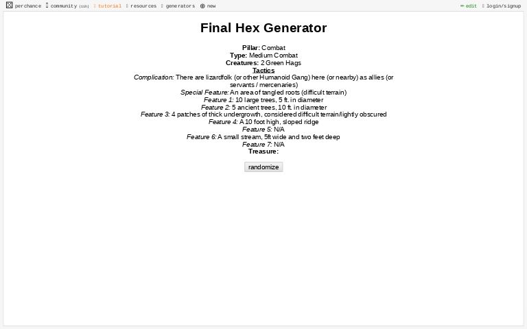 Final Hex Generator
