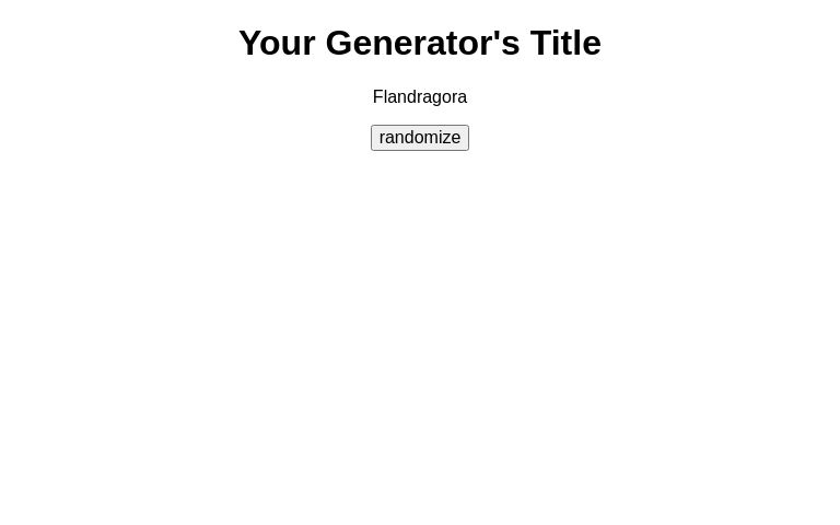 Finalstuff ― Perchance Generator