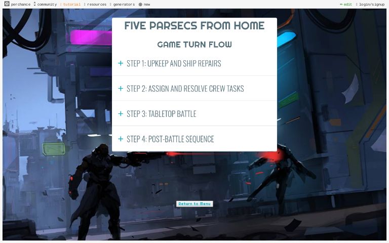 Five Parsecs Step 2 World ― Perchance Generator