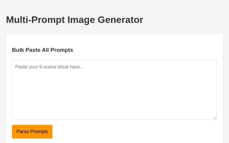 Multi-Prompt Image Generator
