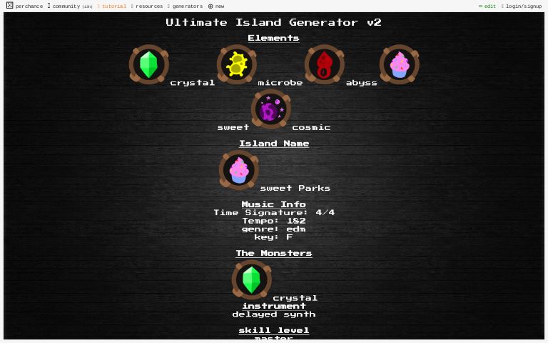 Fkv7k94cyj ― Perchance Generator