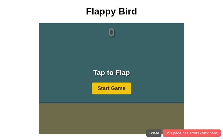 Flappy Bird ― Perchance Generator