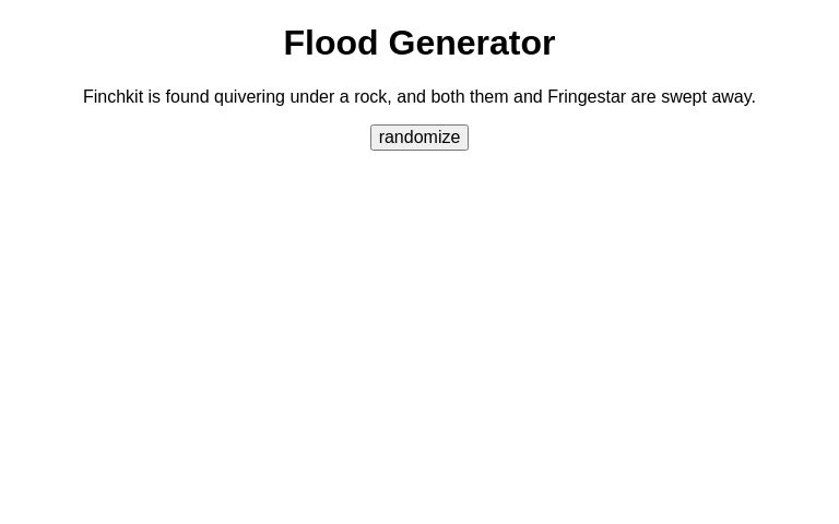 Flood Generator