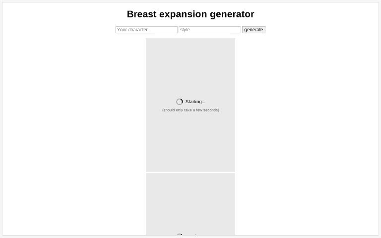 Breast expansion generator