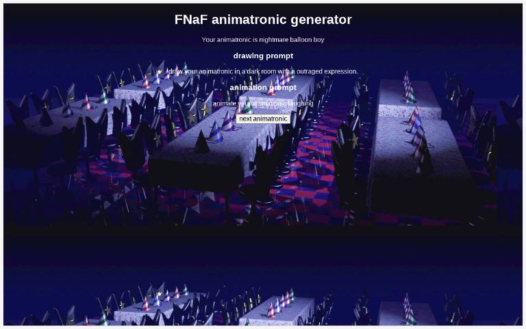 FNaF animatronic generator