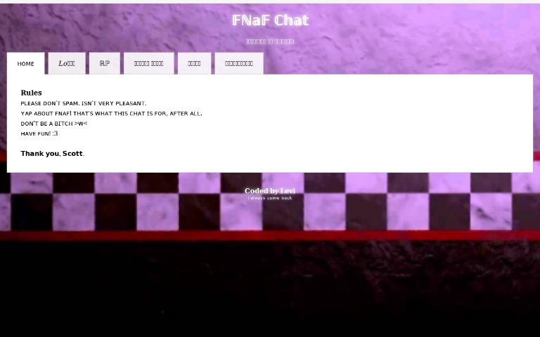 𝔽ℕ𝕒𝔽 ℂ𝕙𝕒𝕥 ― Perchance Generator