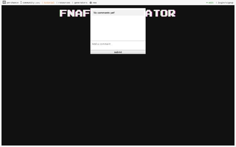 Fnaf Oc Creator ― Perchance Generator