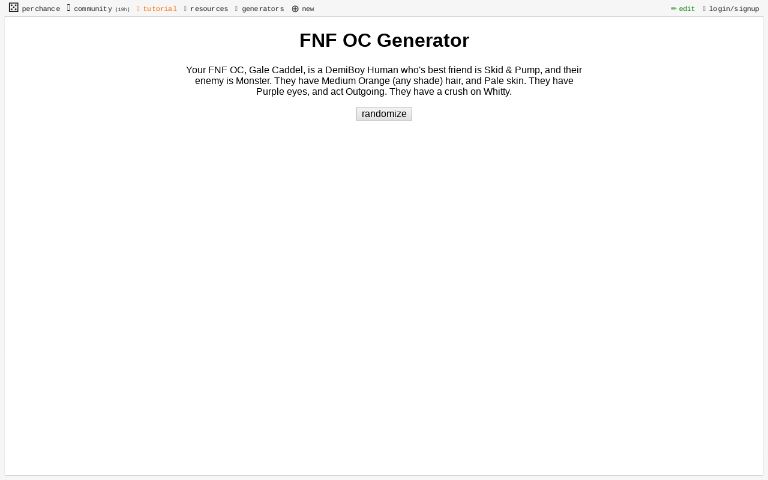FNF OC Generator