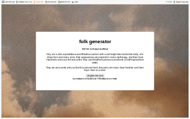 folk generator