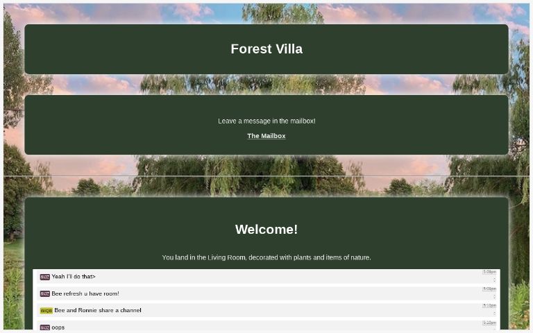 Forest Villa ― Perchance Generator